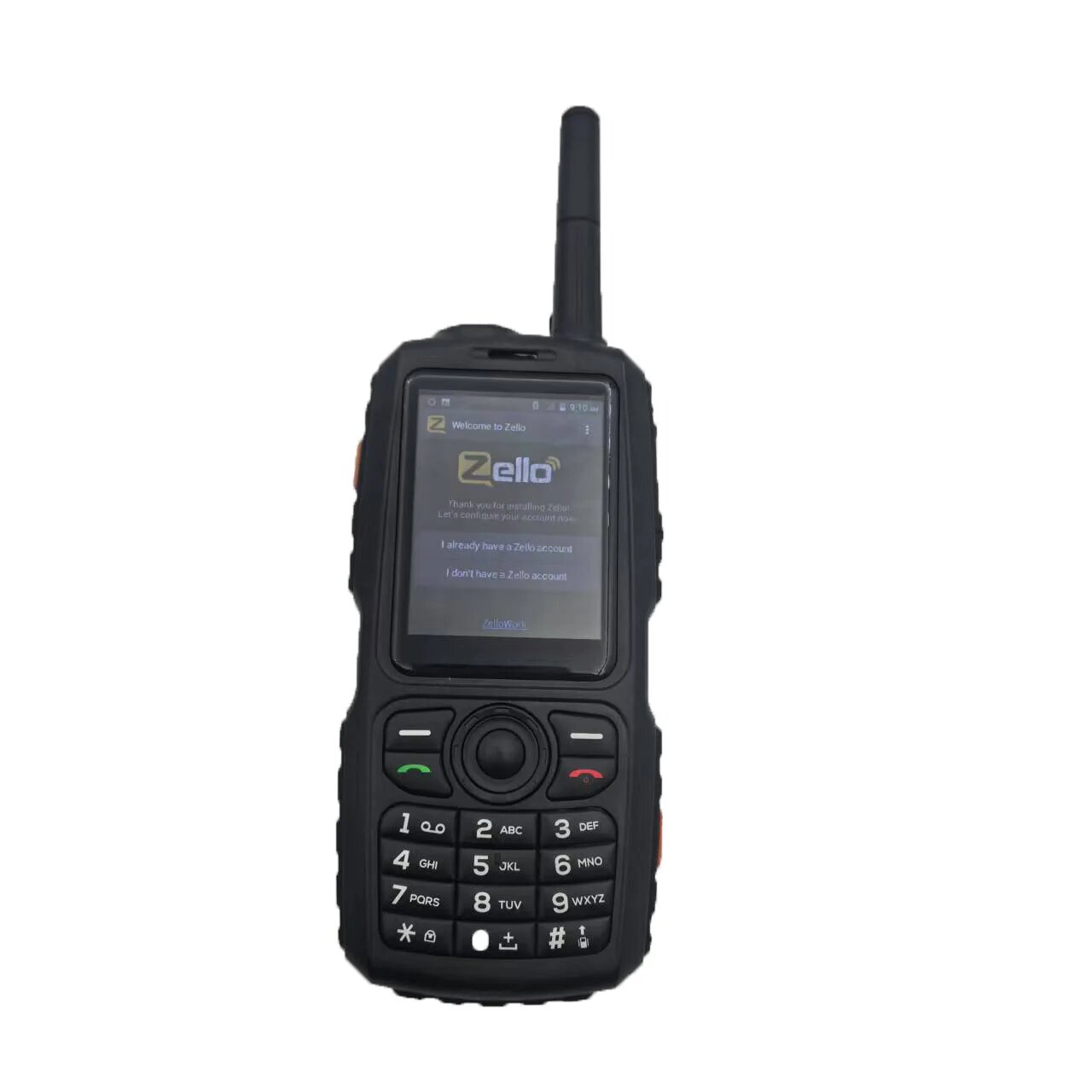 IP67 Водонепроницаемый смартфон Walkie Talkie POC Zello 3G Android Enhanced GSM WCDMA Антенна, Черный