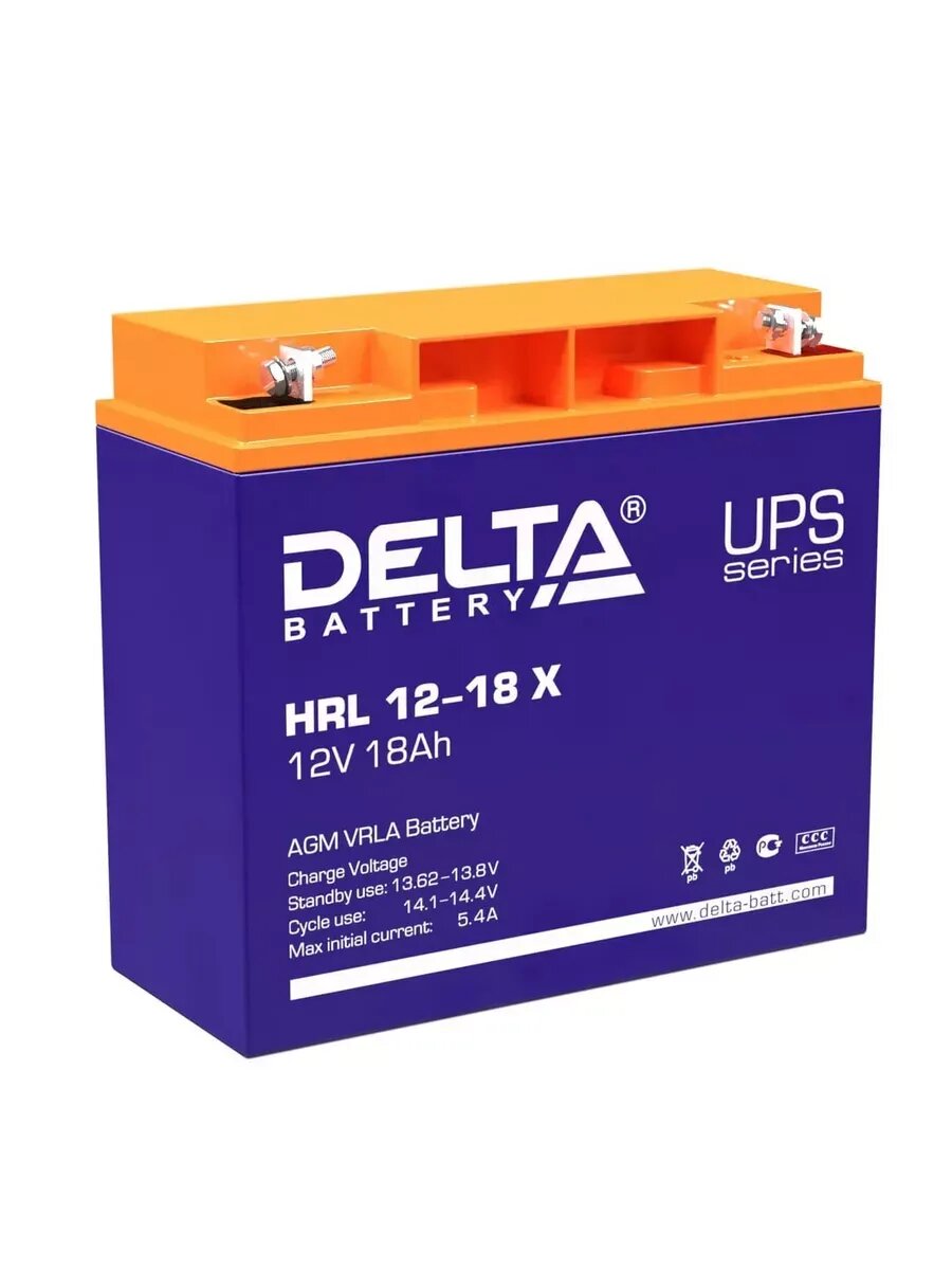 Батарея для ИБП HRL 12-18 X 12В 18Ач