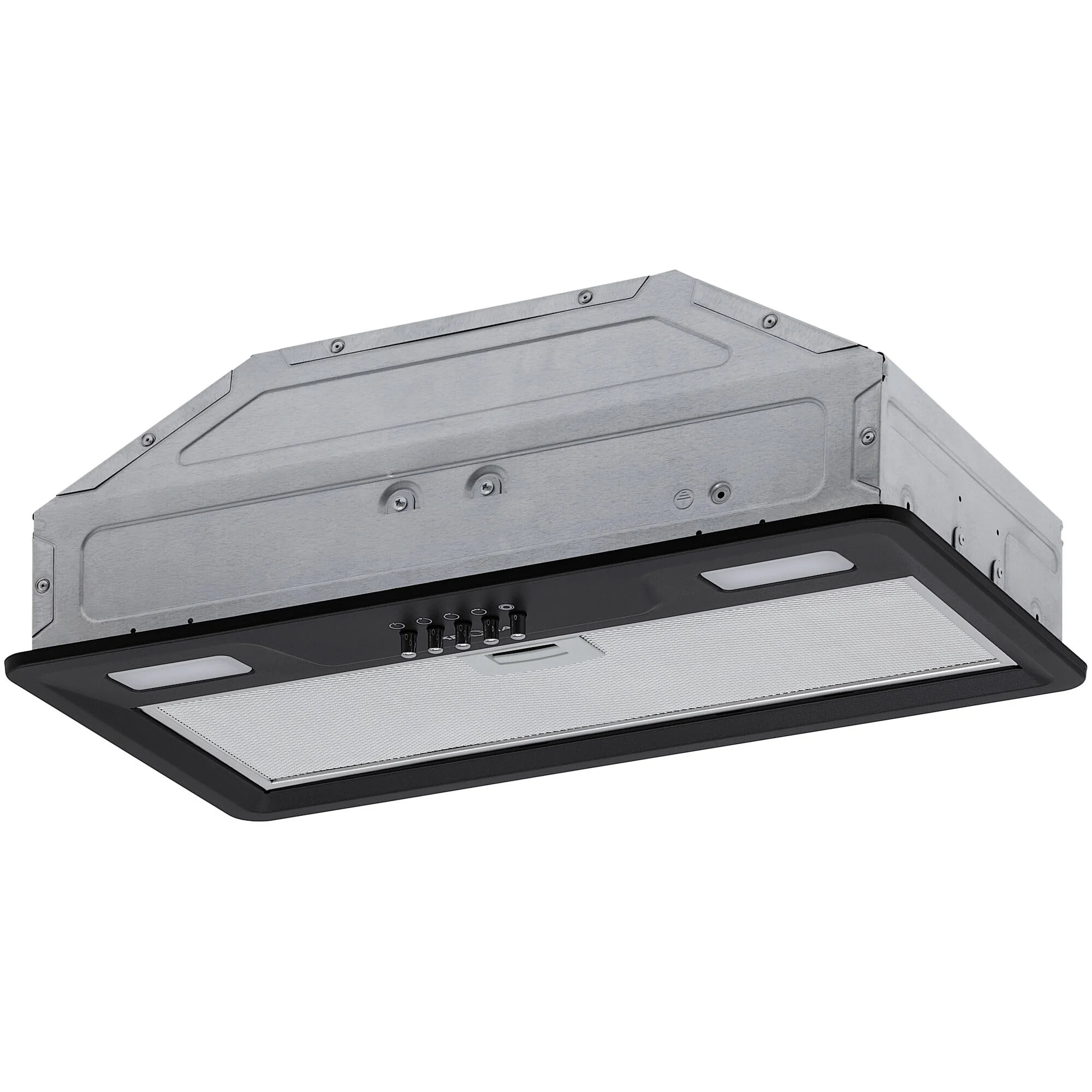 Полновстраиваемая вытяжка Krona KATE 600 BLACK PB V2