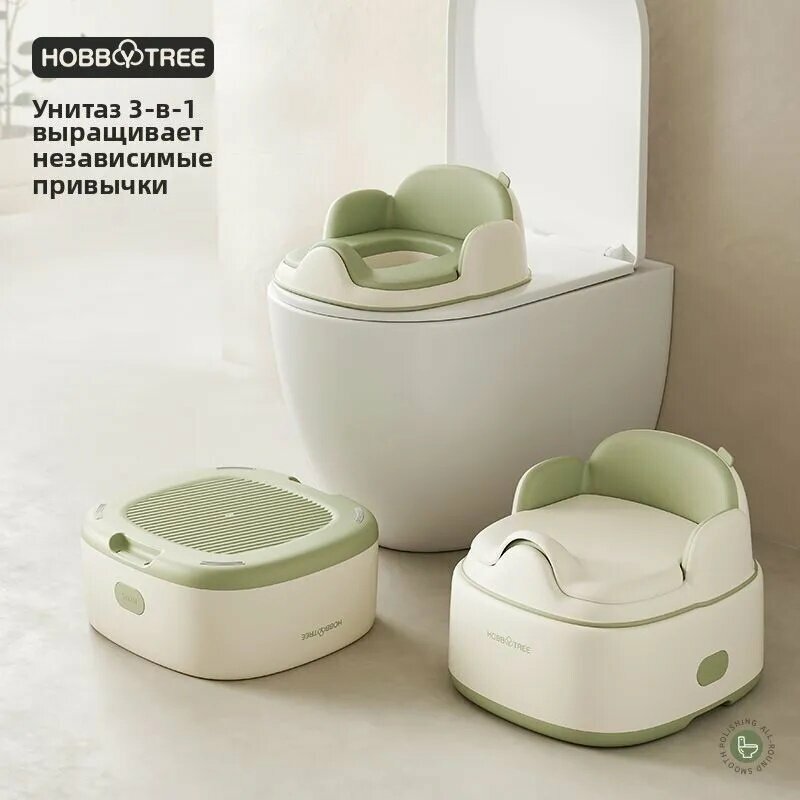 Горшок-писсуар HOBB'TREE , унисекс, для малышей 1-3 лет, 1 шт