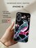 Чехол на Apple iPhone 16 / Айфон 16 с принтом "Птица на цветущем дереве"