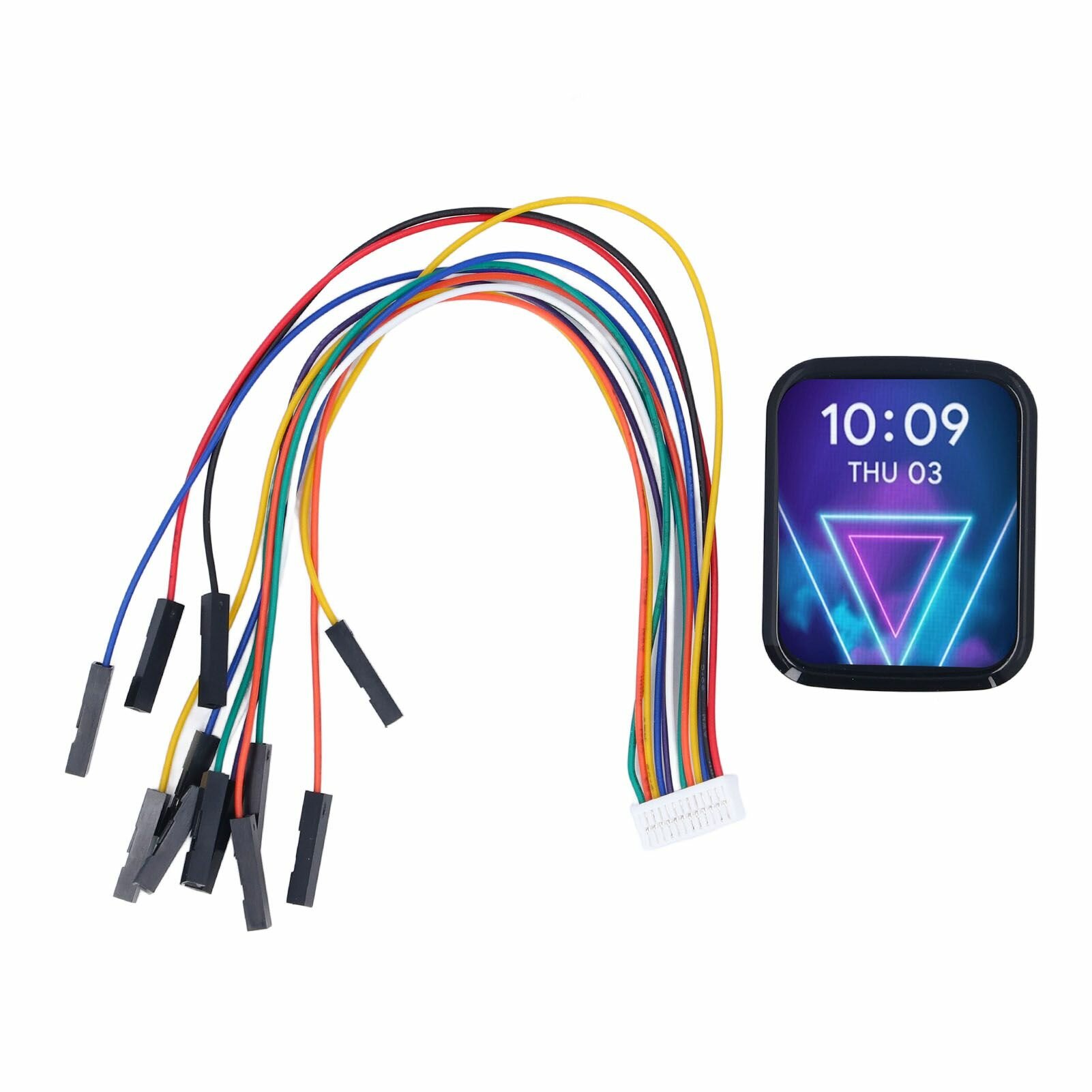 Круглый ЖК-дисплей 1.69" 240x280, SPI/I2C, 262K цветов, сенсорный