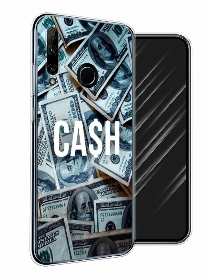 Чехол на Honor 10i/20 Lite 2019/20e/Huawei P Smart Plus 2019 / Хонор 10i с принтом "Cash"