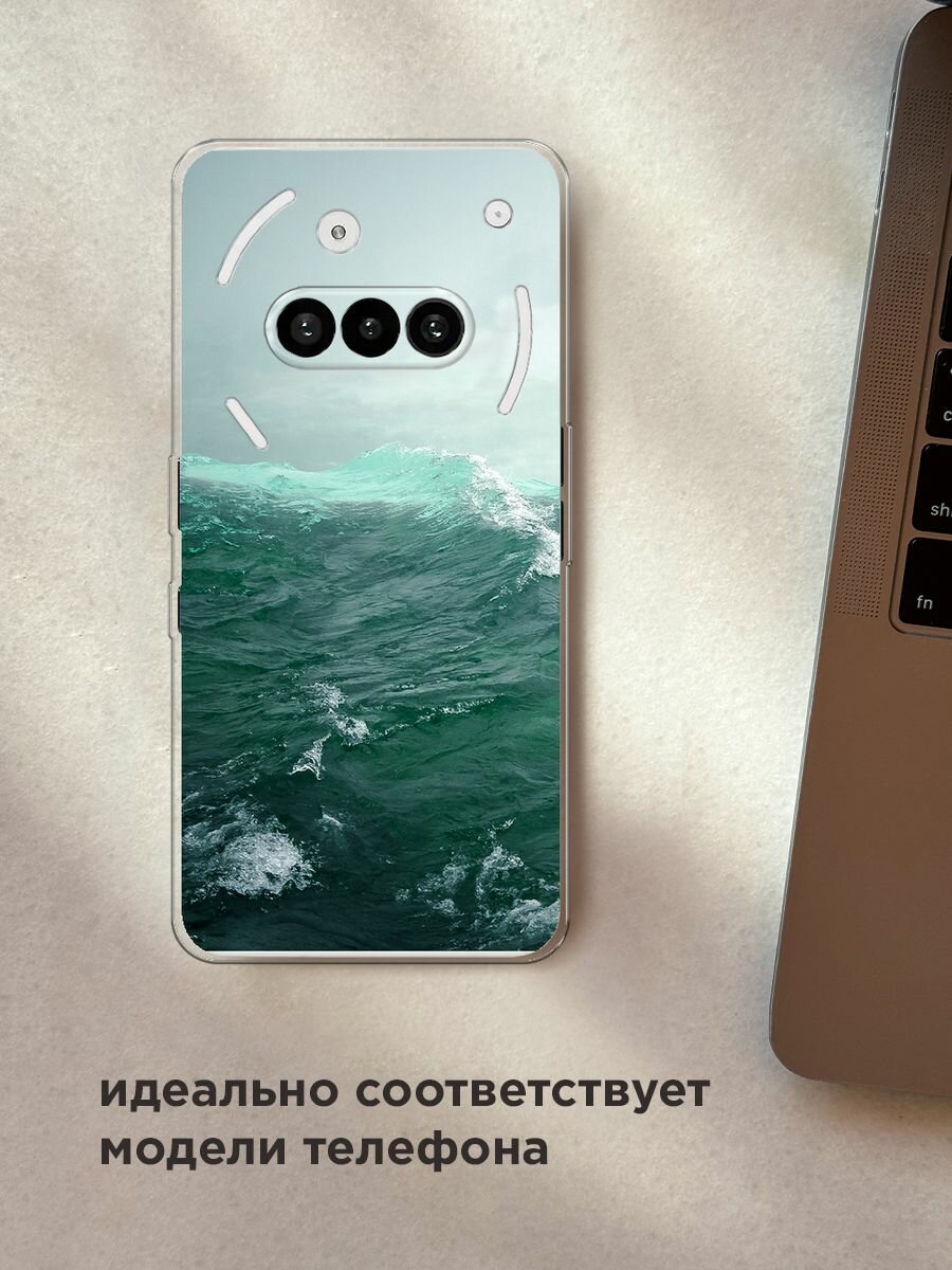 Чехол на Nothing Phone 3a / Нотинг Фон 3а с принтом "Волны 12" — фото 1