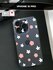 Чехол на Apple iPhone 15 Pro / Айфон 15 Про с принтом "Розовые и белые цветы", п...