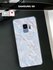 Чехол на Samsung Galaxy S9 / Самсунг Галакси С9 с принтом "Сиреневый мрамор"