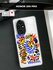 Чехол на Honor 200 Pro / Хонор 200 Про с принтом "Wooza", прозрачный