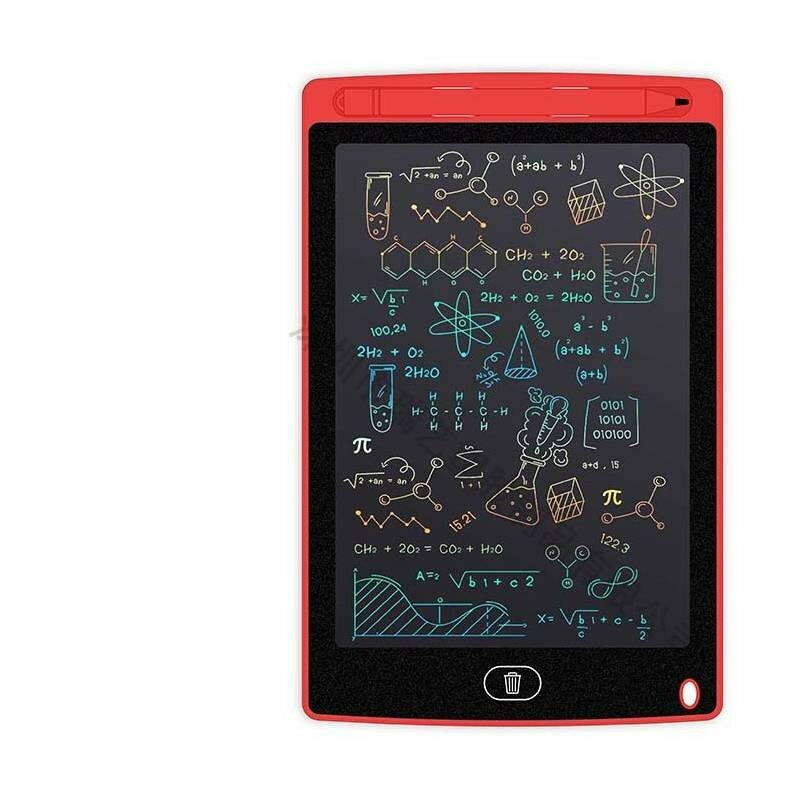 Планшет для рисования 12 inch electronic drawing pad с высококачественным lcd для творчества детей и взрослых, красный