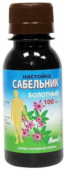 Лечебное средство Нарине "Энергия алтайских трав", Сабельник болотный, 100 мл