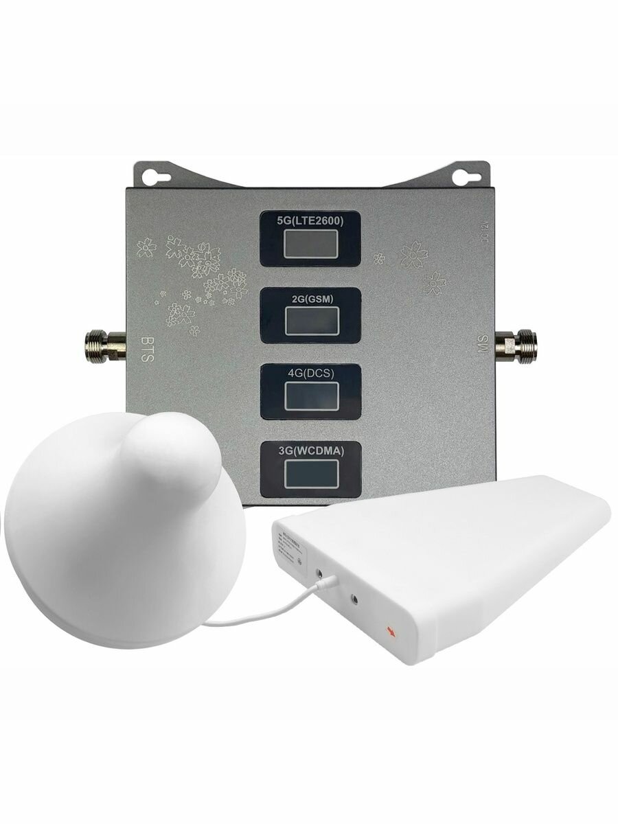 Усилитель сигнала сотовой связи и мобильного интернета CARCAM Quad Band Signal Booster (CC098)
