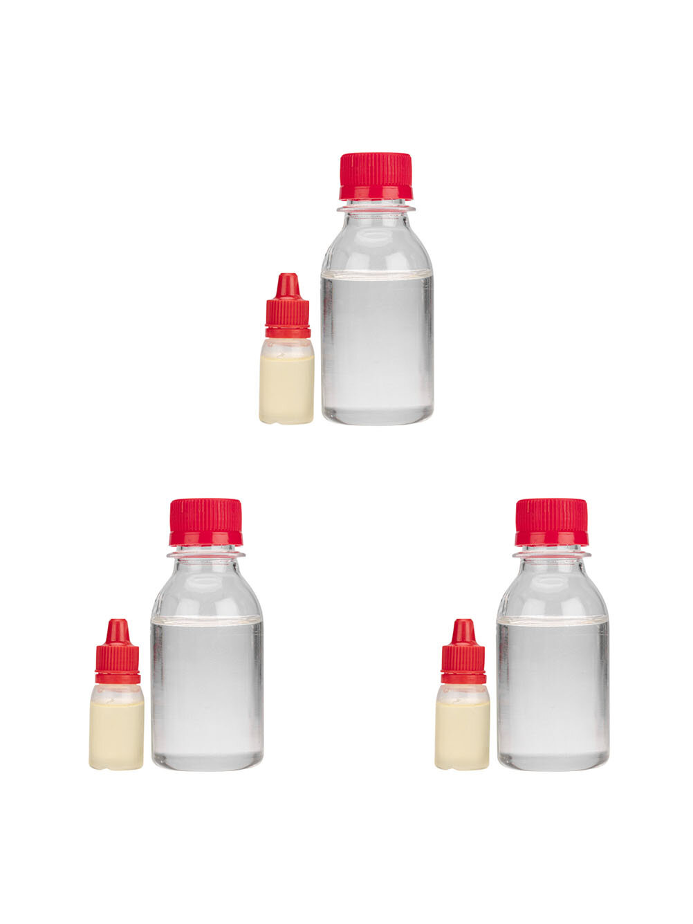 Клей эпоксидный двухкомпонентный прозрачный 110 мл (3 шт.)