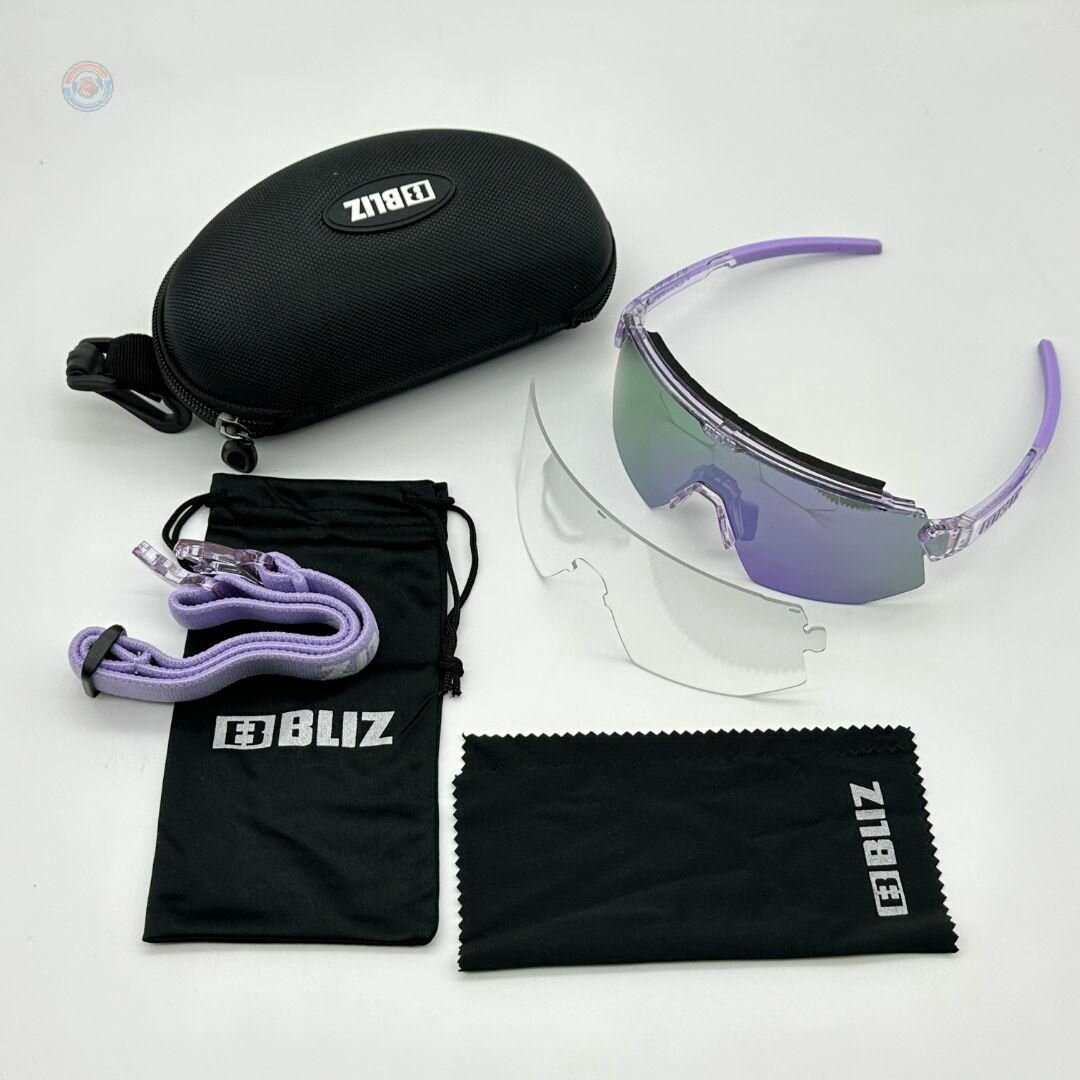 Спортивные очки Bliz Fusion для велоспорта и активного отдыха с поляризацией и защитой UV400, линзы из поликарбоната, оправа TR90