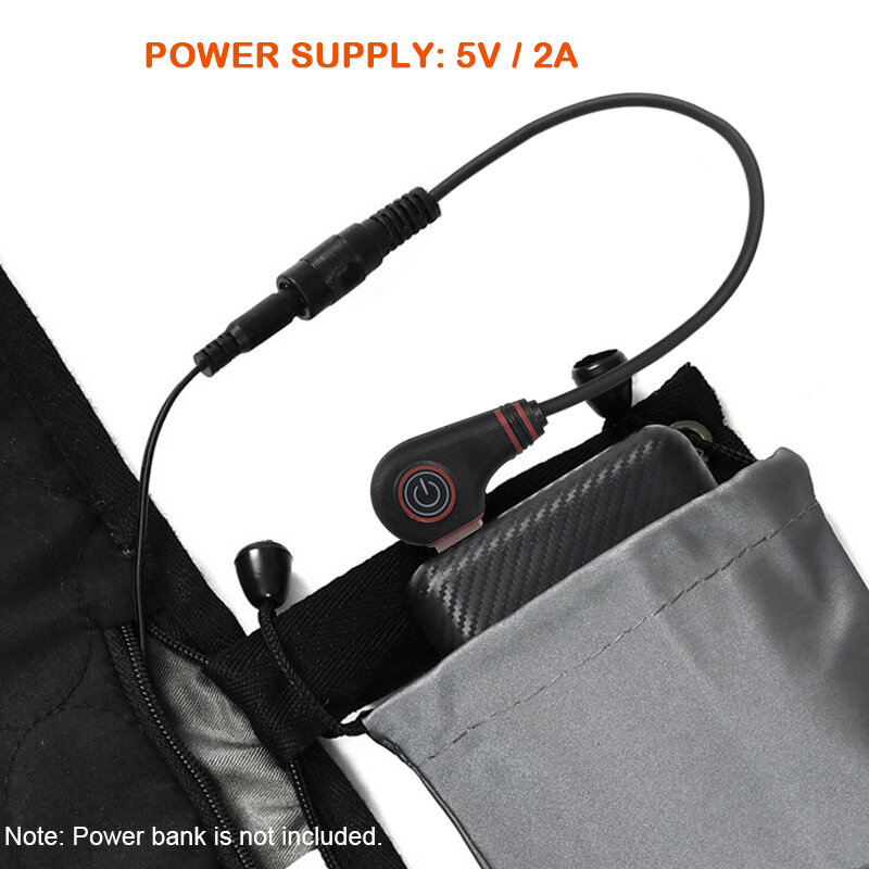 Уличный спальный коврик с подогревом от USB, изоляционный спальный матрас для кемпинга, спальный мешок, матрас