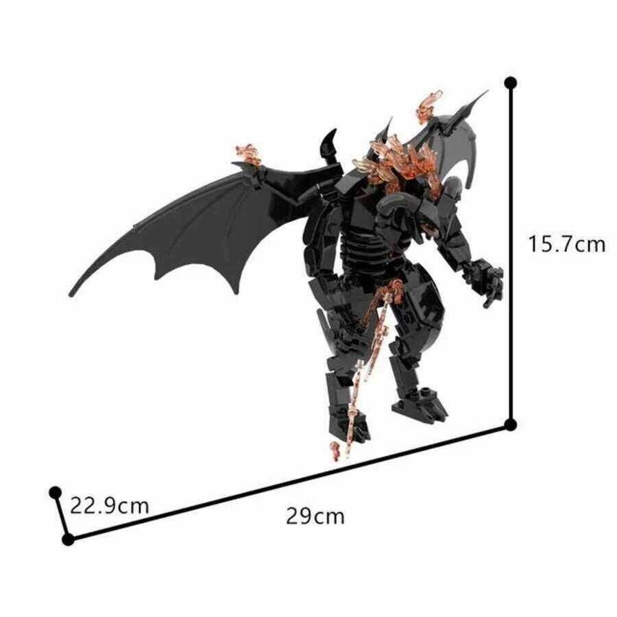 MOC Rings Фигурка Балрог из фильма Властелин колец