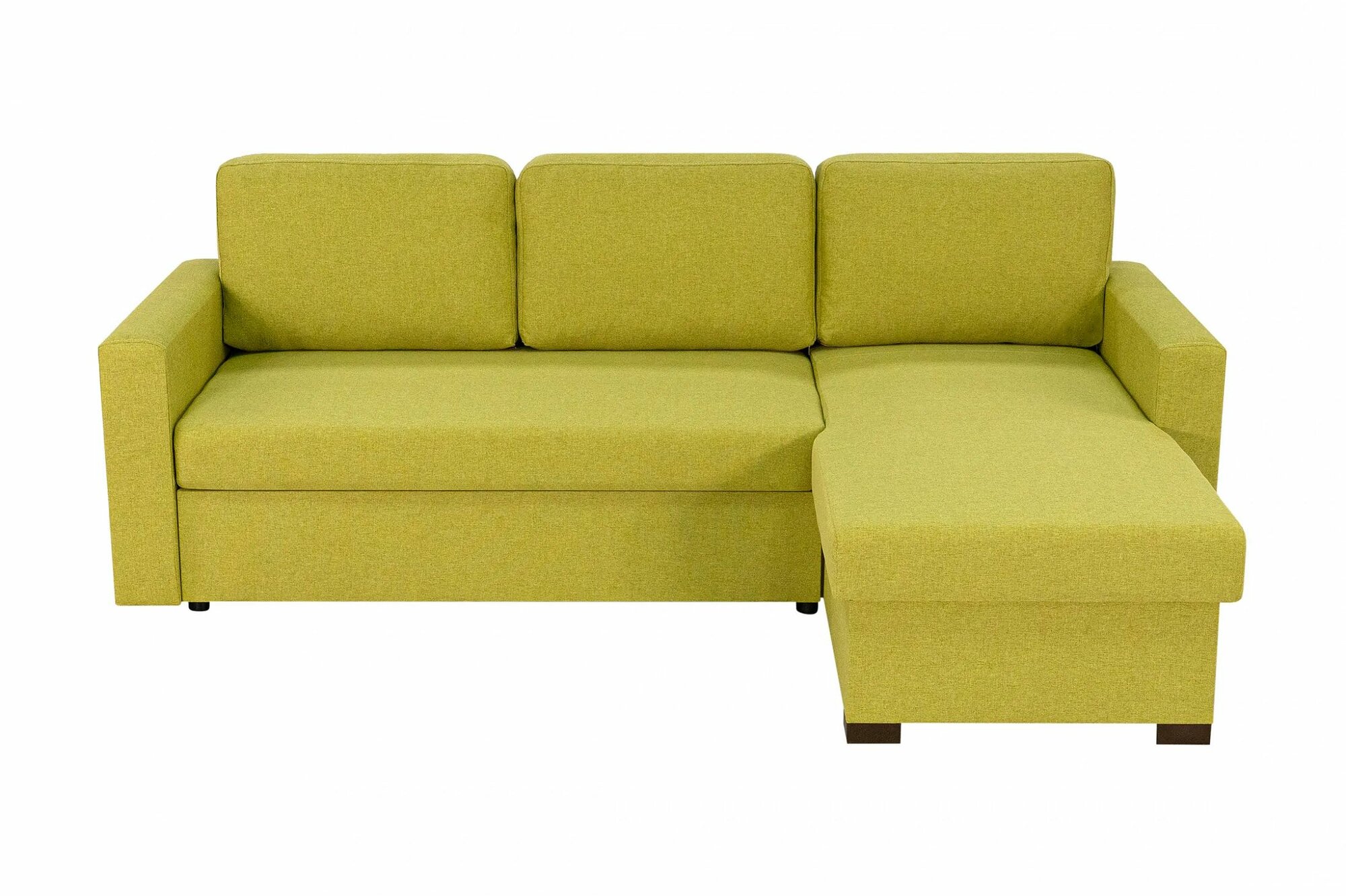 Диван угловой Джессика, желтый