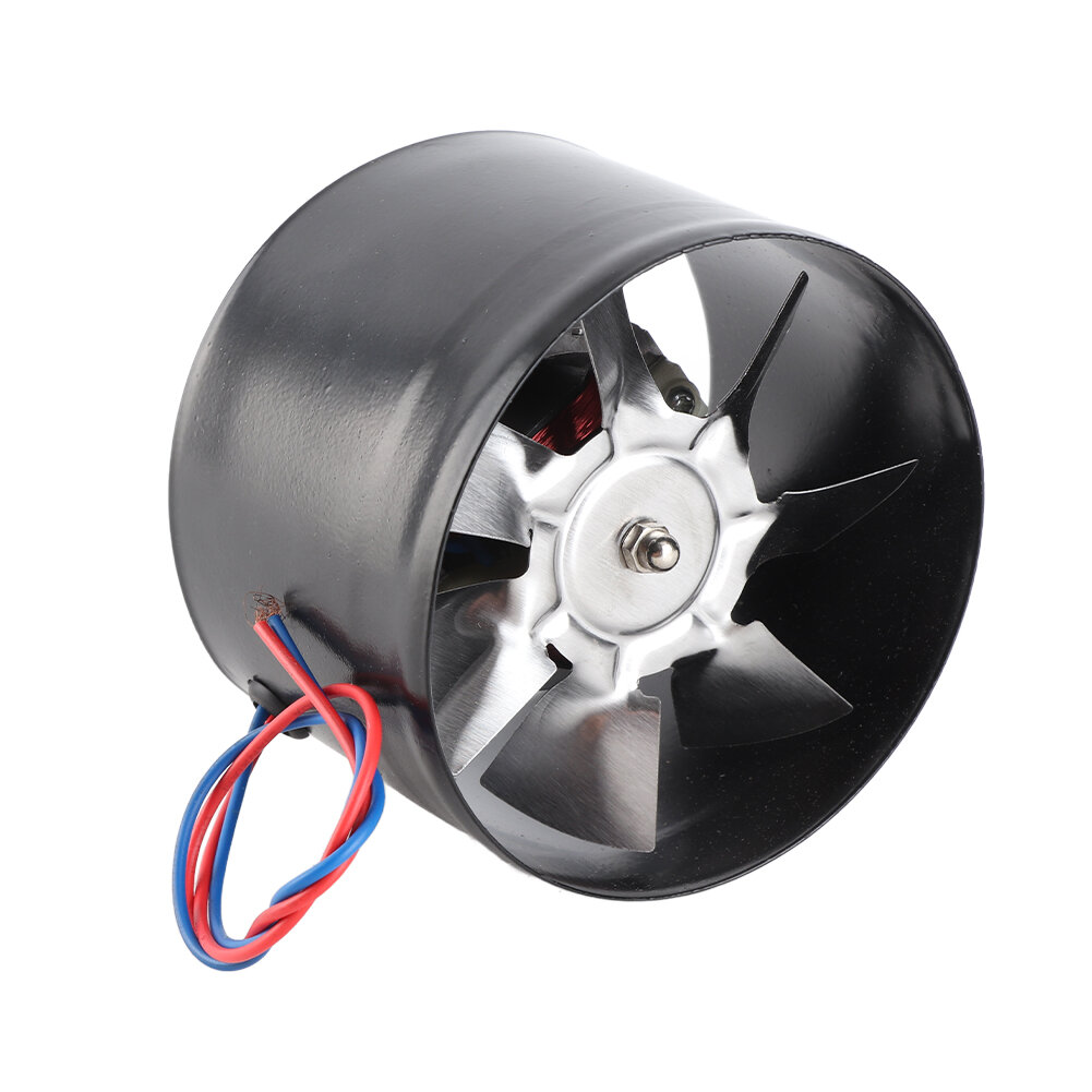 Вентилятор вентилятор металл высокоскоростной тихий круглый вентиляционный вентилятор для выхлопного вентилятора для кухонного подвала