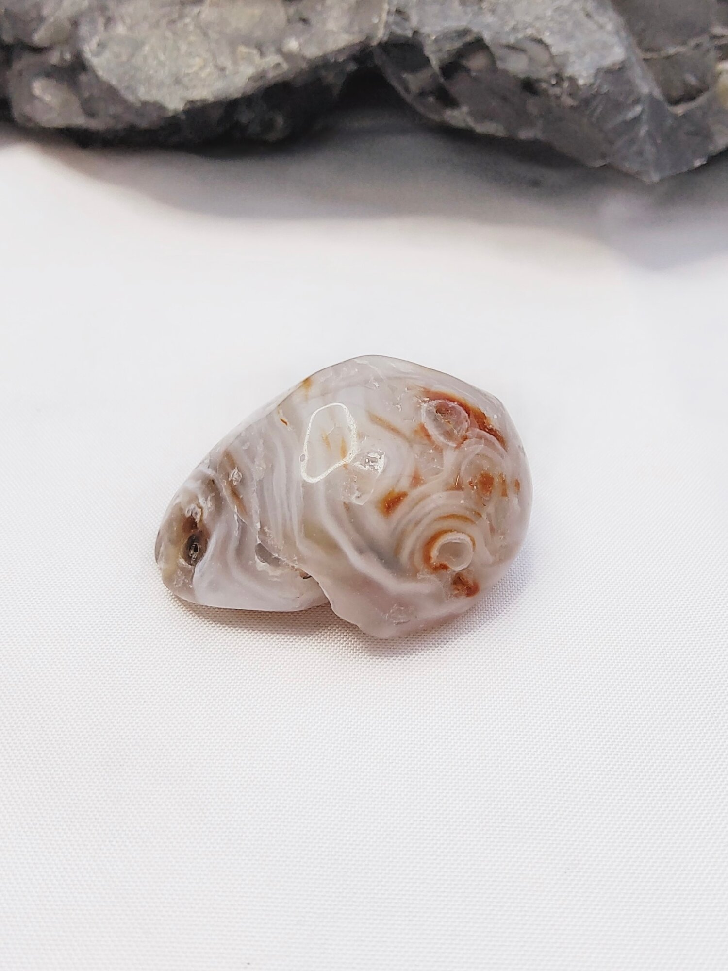 Агат жеода с водой 18 гр натуральный камень талисман