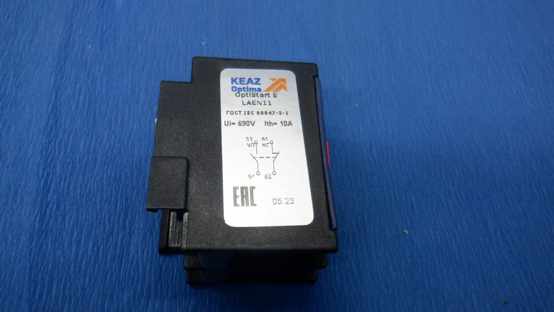 Блок контактный КЭАЗ дополнительный OptiStart E LAEN22, 2НО+2НЗ