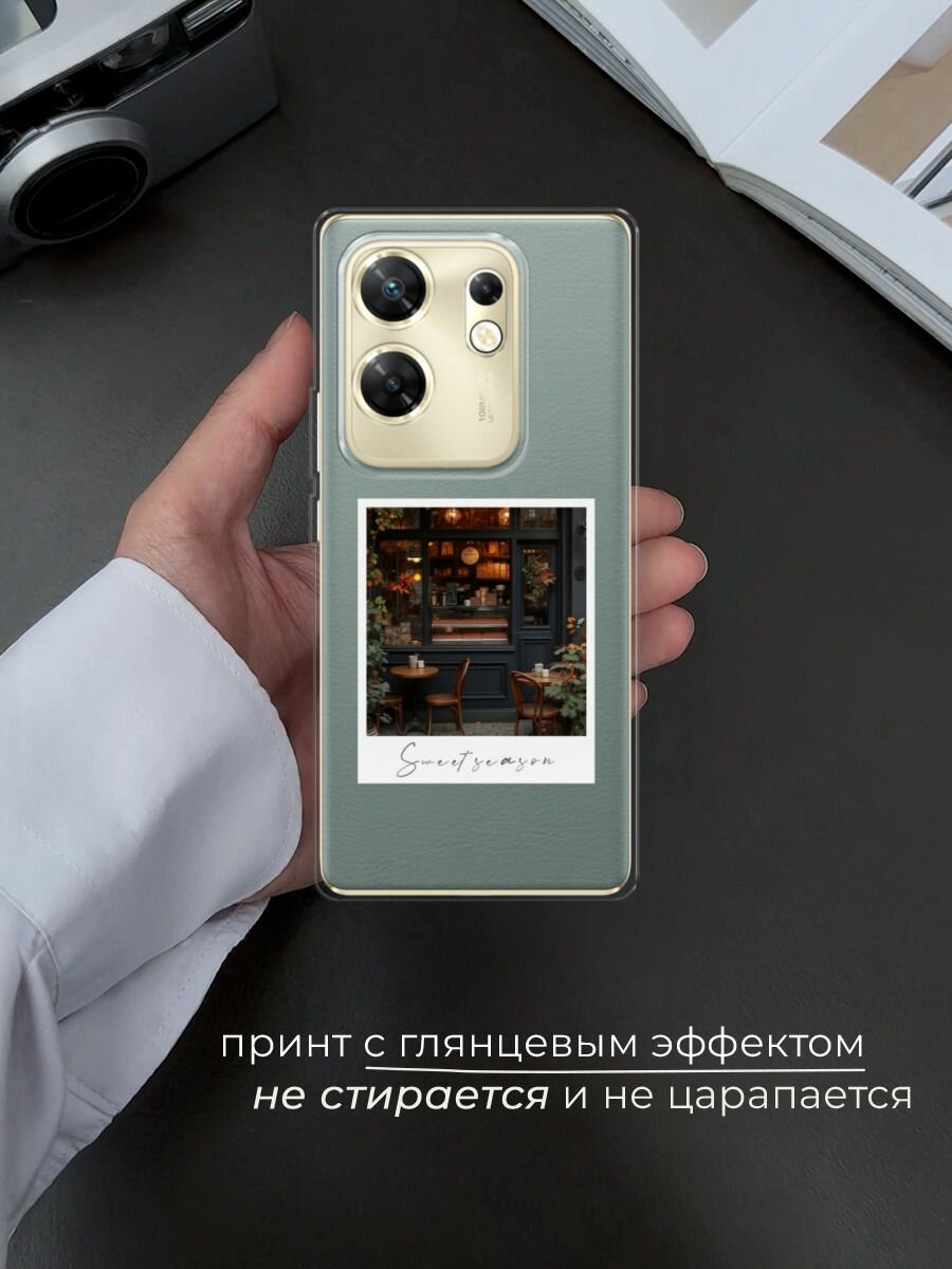 Чехол на Infinix Zero 30 4G / Инфиникс Зеро 30 4G с принтом Sweet season — фото 1