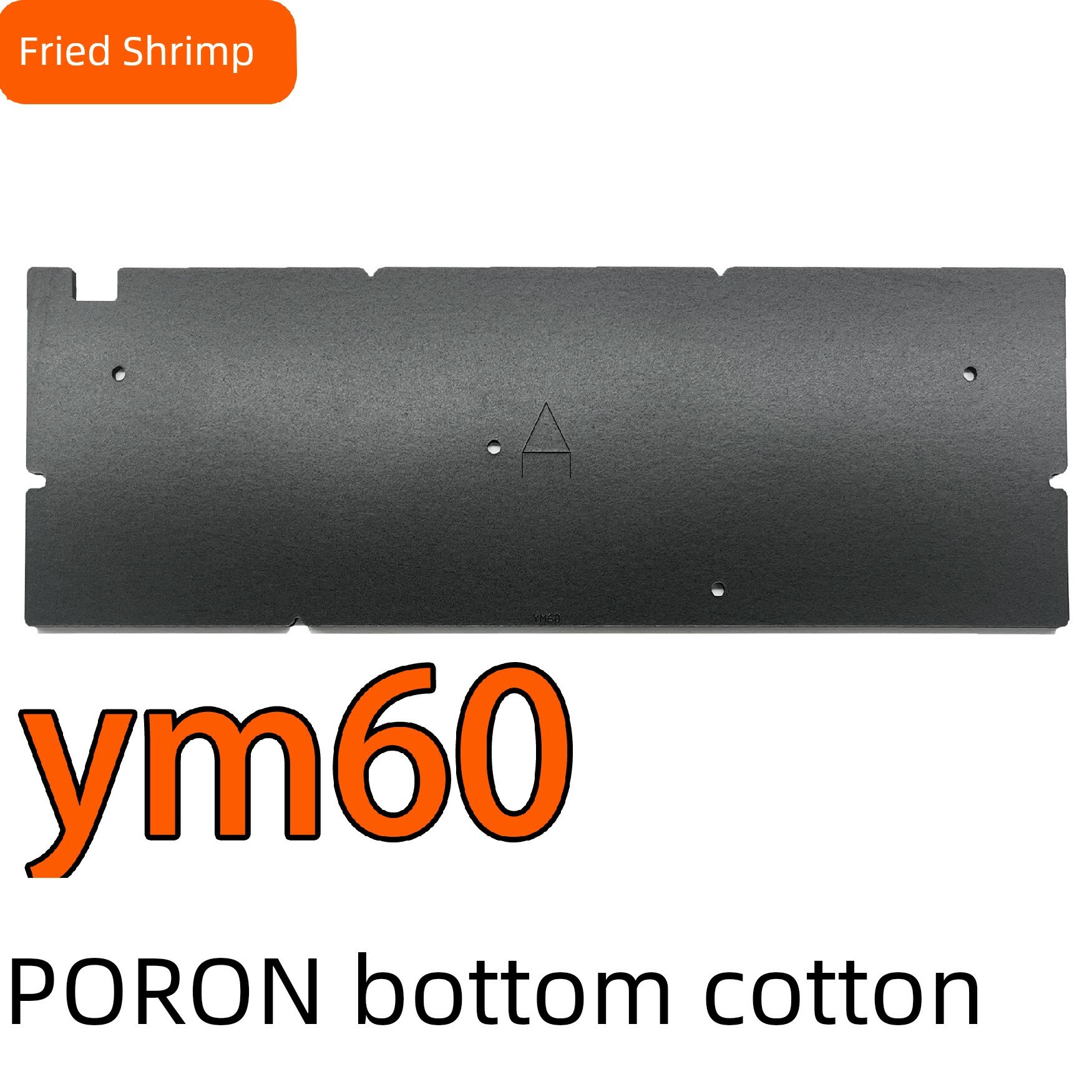 Wooting60HE модифицированная клавиатура ym60 с магнитной осью, специальная звуковая сумка PORON, сэндвич, хлопковая