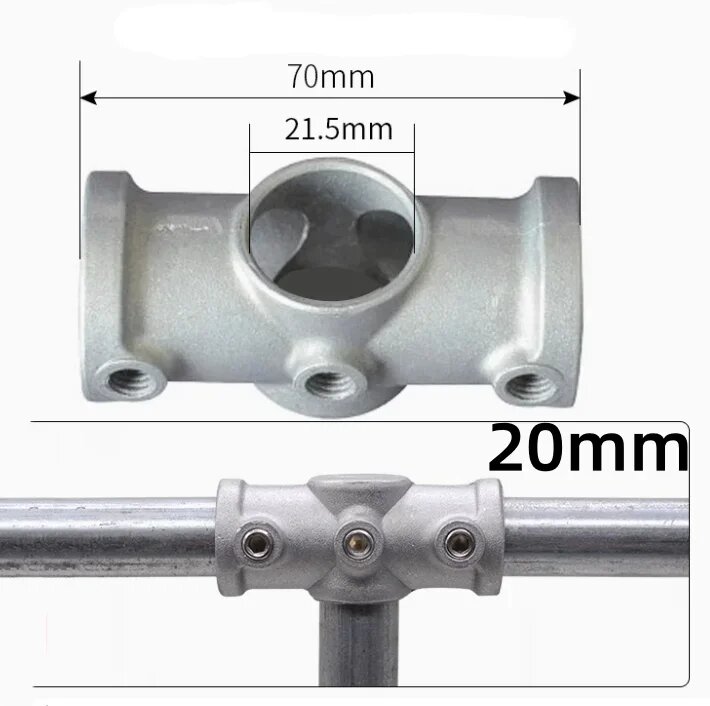 Фитинги для труб из алюминиевого сплава 20/25 мм