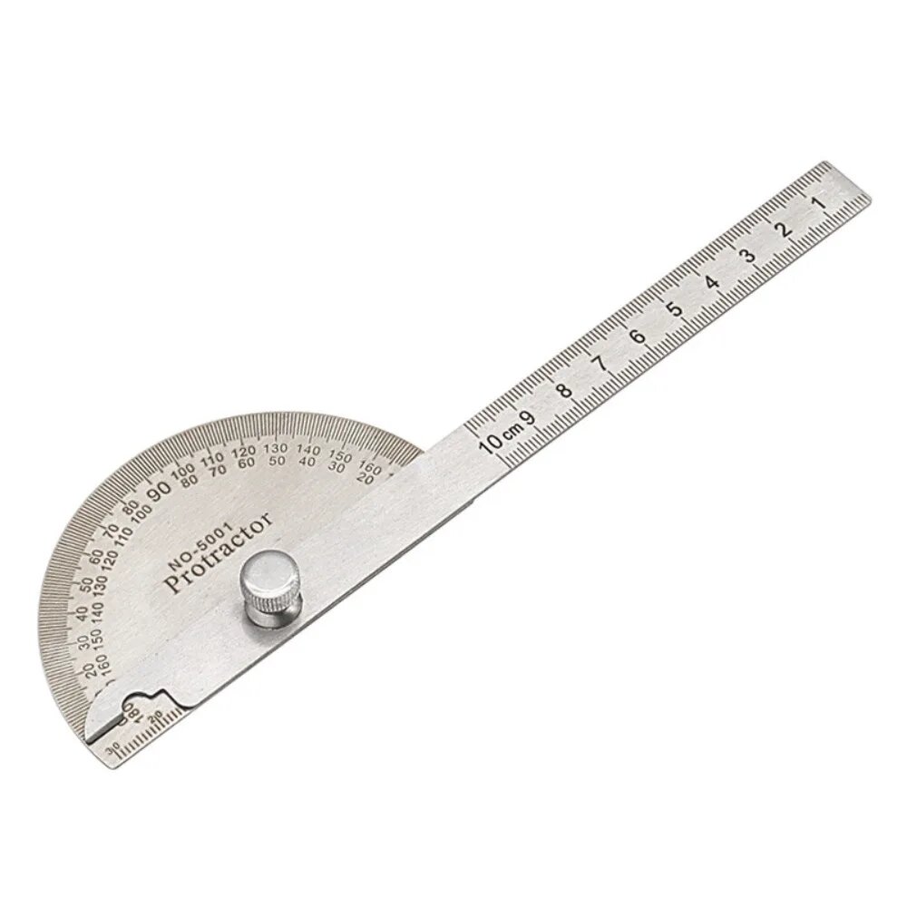 Гониометр из нержавеющей стали, 10 solid half circle
