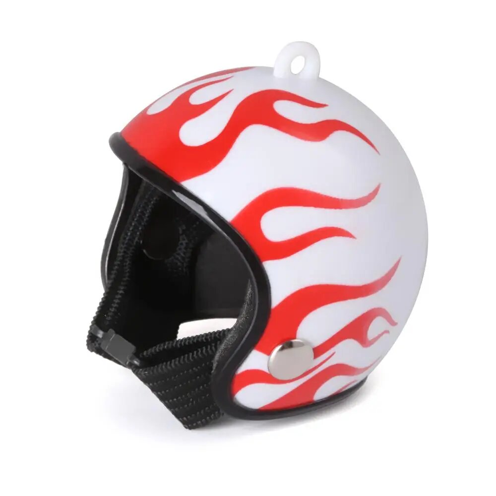 Куриный шлем из пластика 01