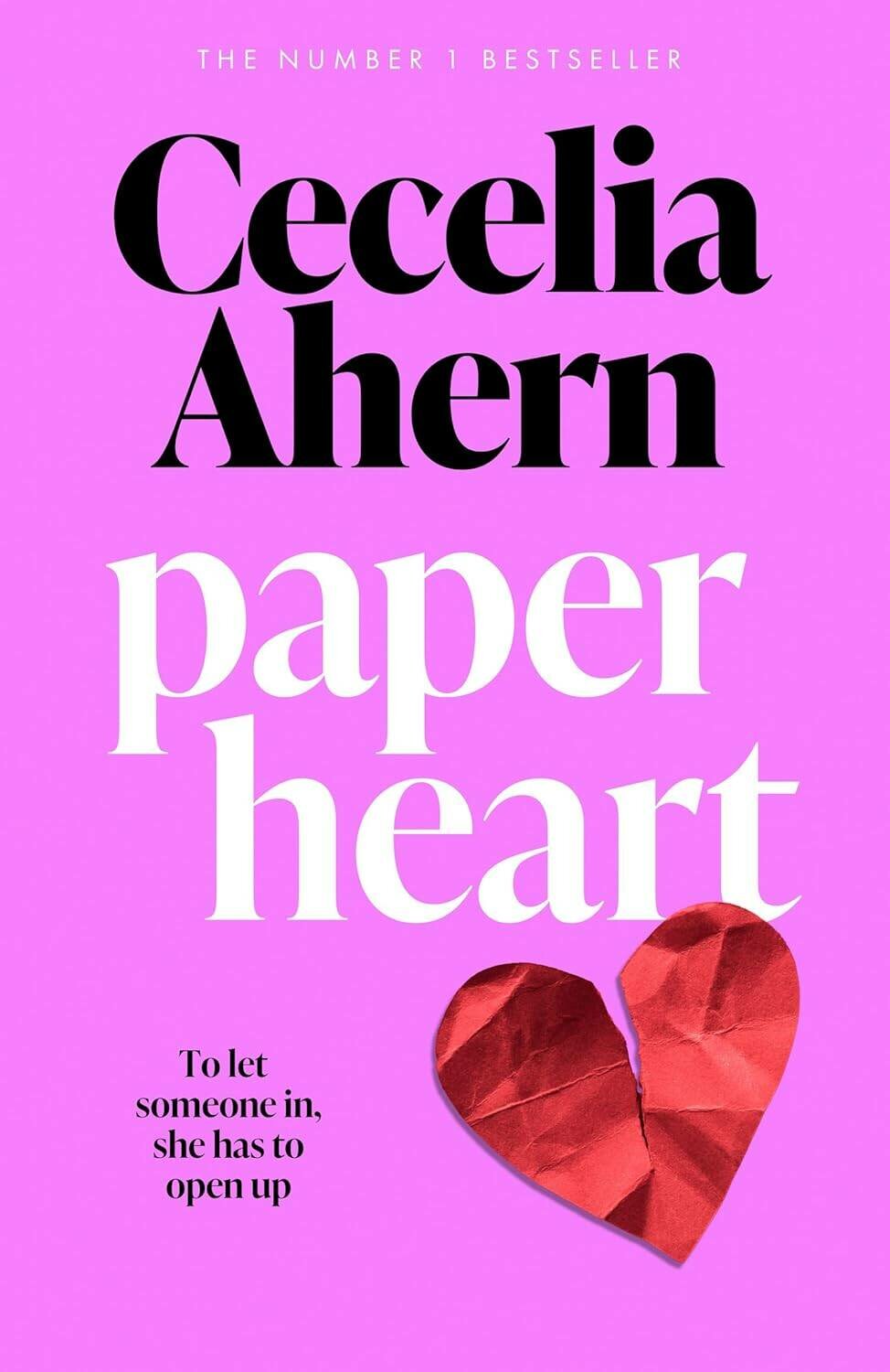 Cecelia Ahern. Paper Heart (Cecelia Ahern) Бумажное сердце (Сесилия Ахерн) /Книги на английском языке