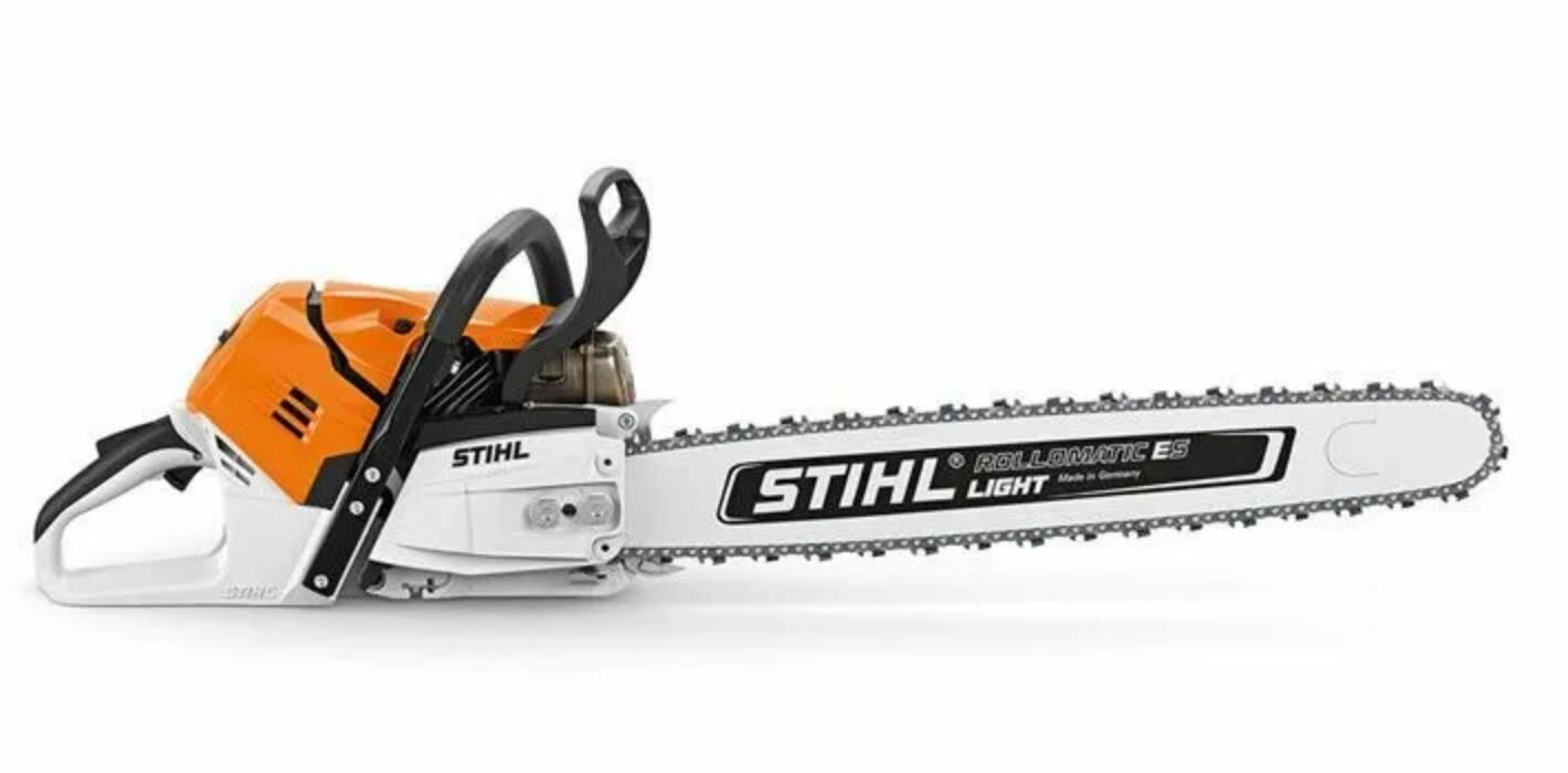 Бензопила STIHL MS 500i без шины и без цепи, с системой электронного впрыска, оранжевый
