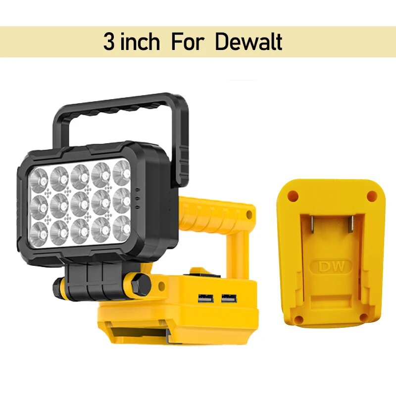 Светодиодный фонарь 3 in for Dewalt