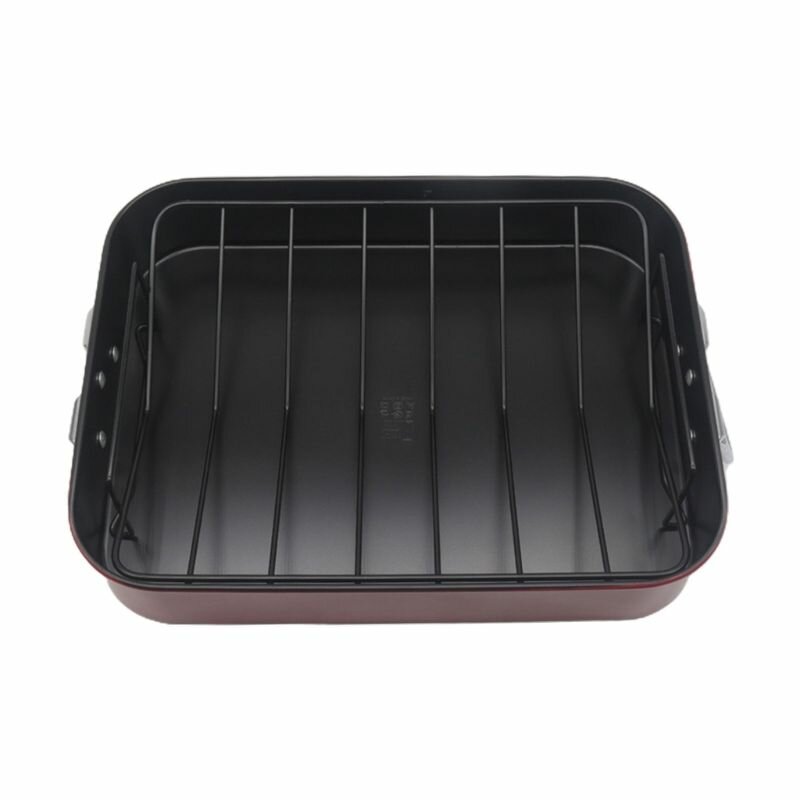 Тарелка с курицей-гриль из нержавеющей стали