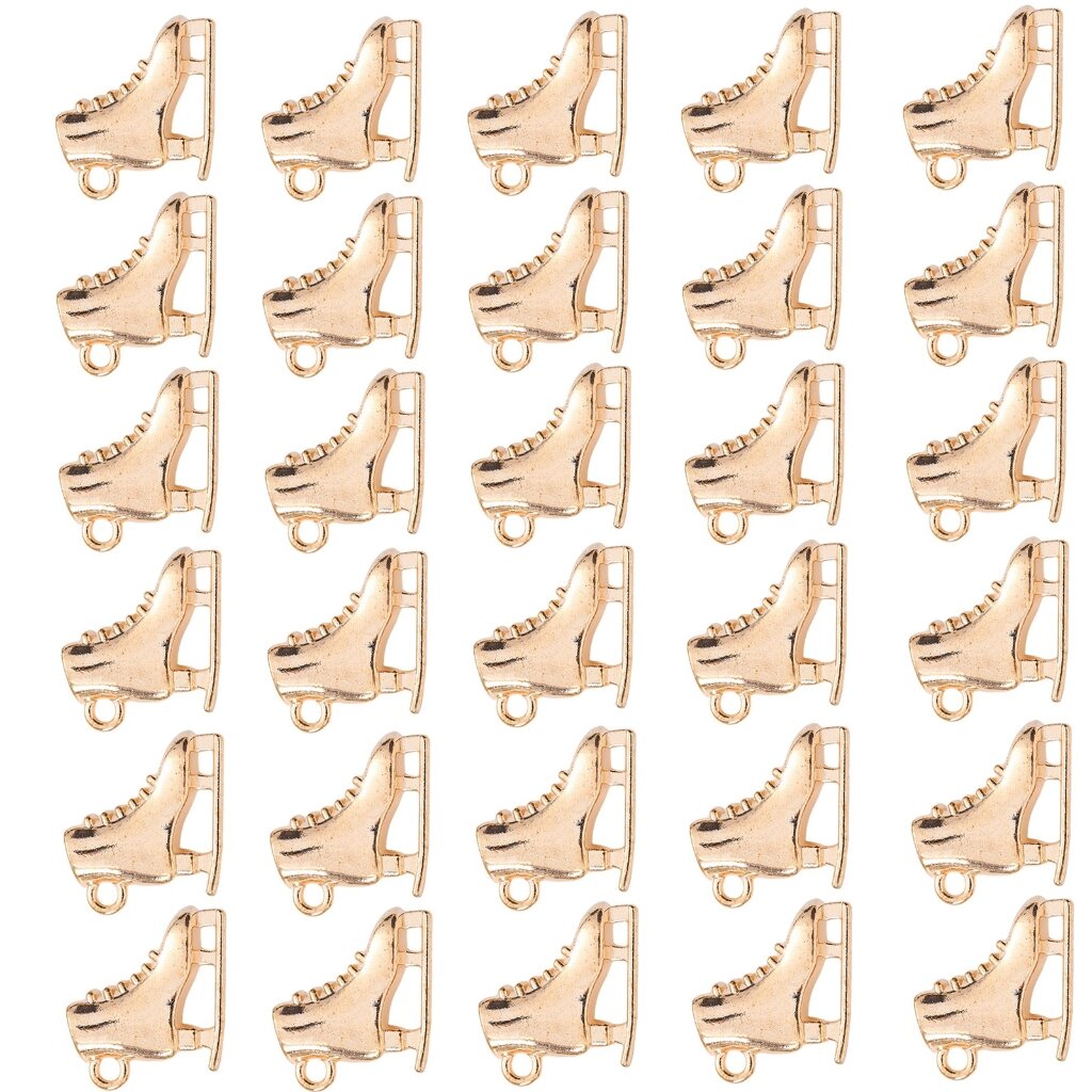 30 штук подвесок для коньков в стиле ретро Для аксессуаров для изготовления ювелирных изделий своими руками