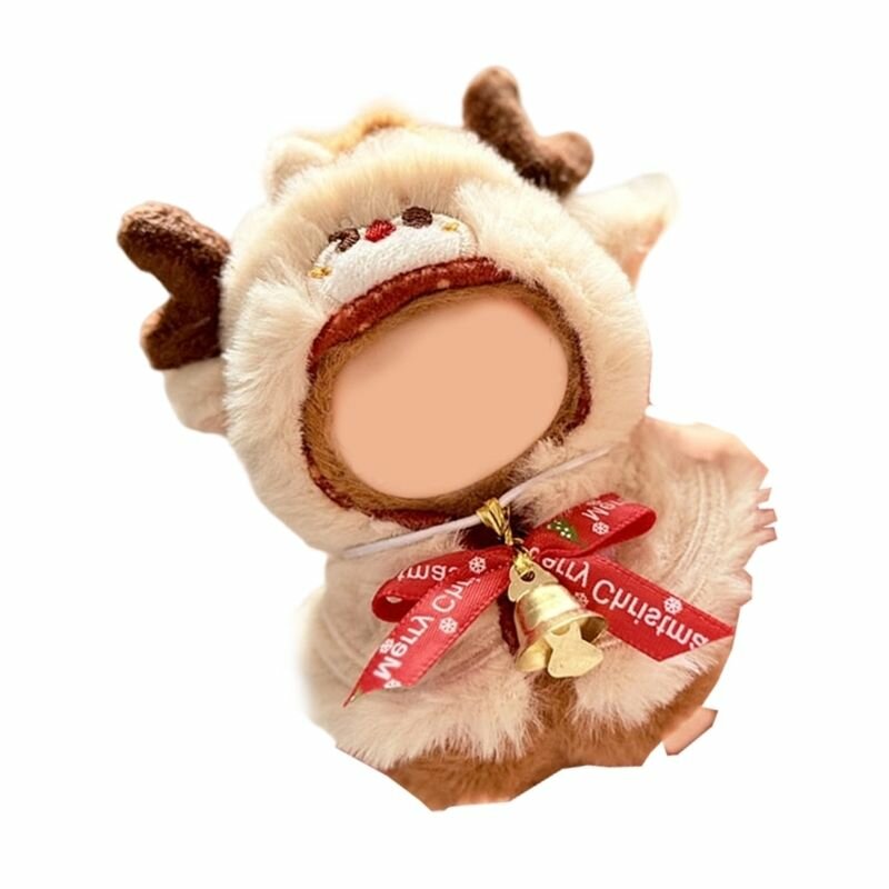 Популярный Рождественский карнавальный костюм Эльфа-накидка для 10-сантиметровых аниме-кукол