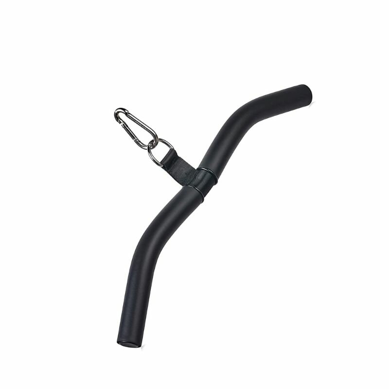 Короткая изогнутая тяга в форме лука, ручка штанги высокого и низкого натяжения, аксессуары для фитнес-оборудования