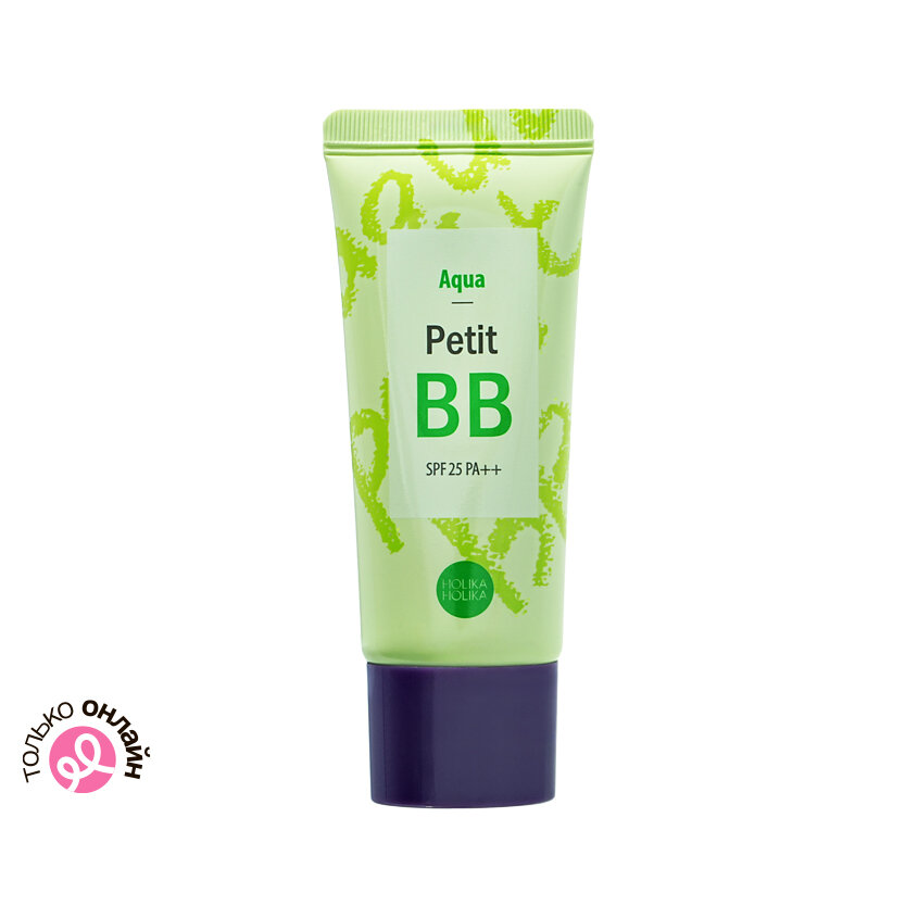 Крем для лица HOLIKA HOLIKA PETIT BB Аква с экстрактом зеленого чая (SPF-25 PA++) 30 мл