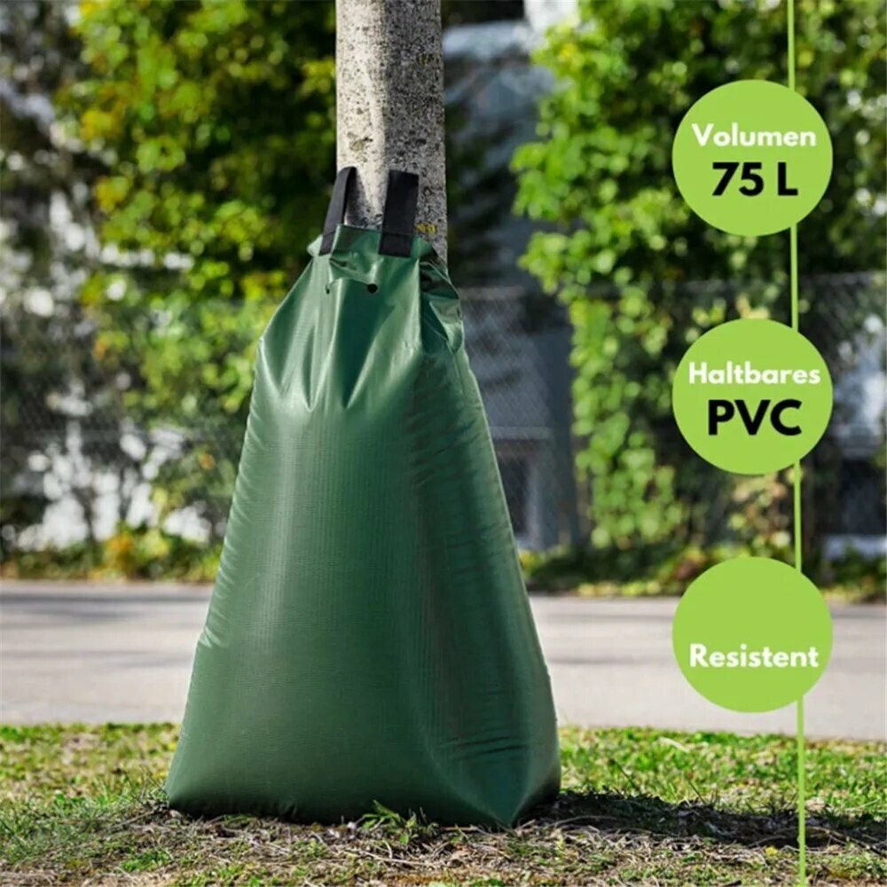 Мешок для полива деревьев, 20 галлонов, пакеты с медленным высвобождением