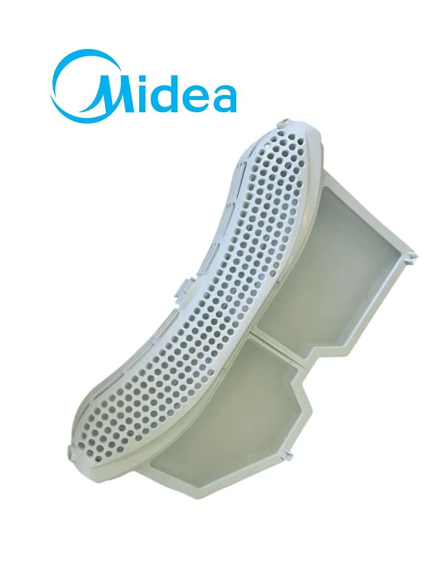 Оригинальный заводской фильтр сушильной машины MIDEA пластик, белый