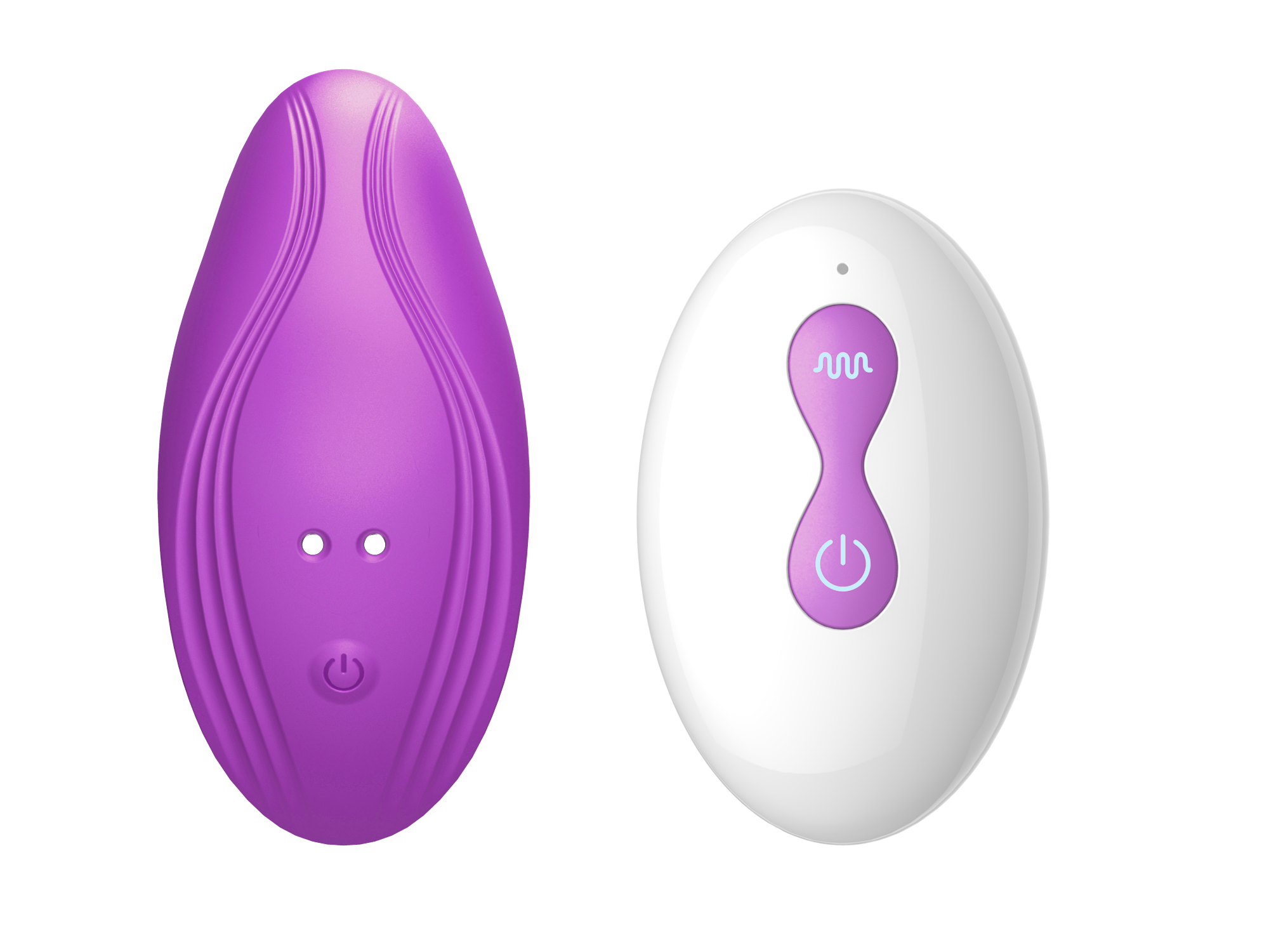 Мини вибратор в трусики SW1026Purple, пурпурный, силикон, водонепроницаемый