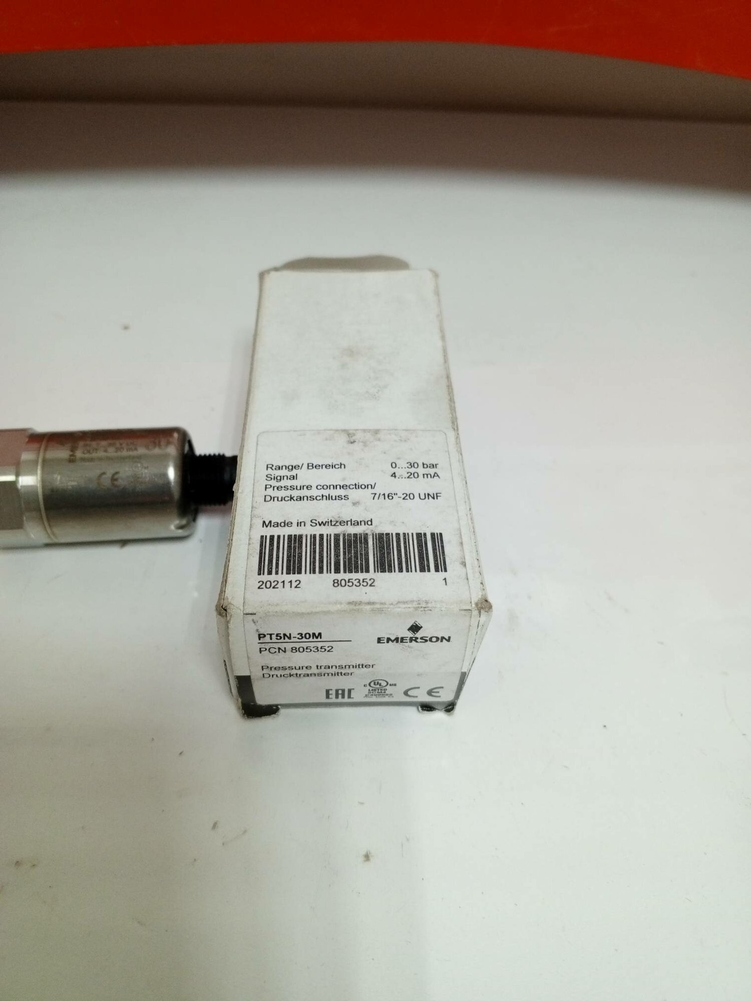 Датчик давления (преобразователя) Emerson Alco Controls PT5N-30M PCN 805352