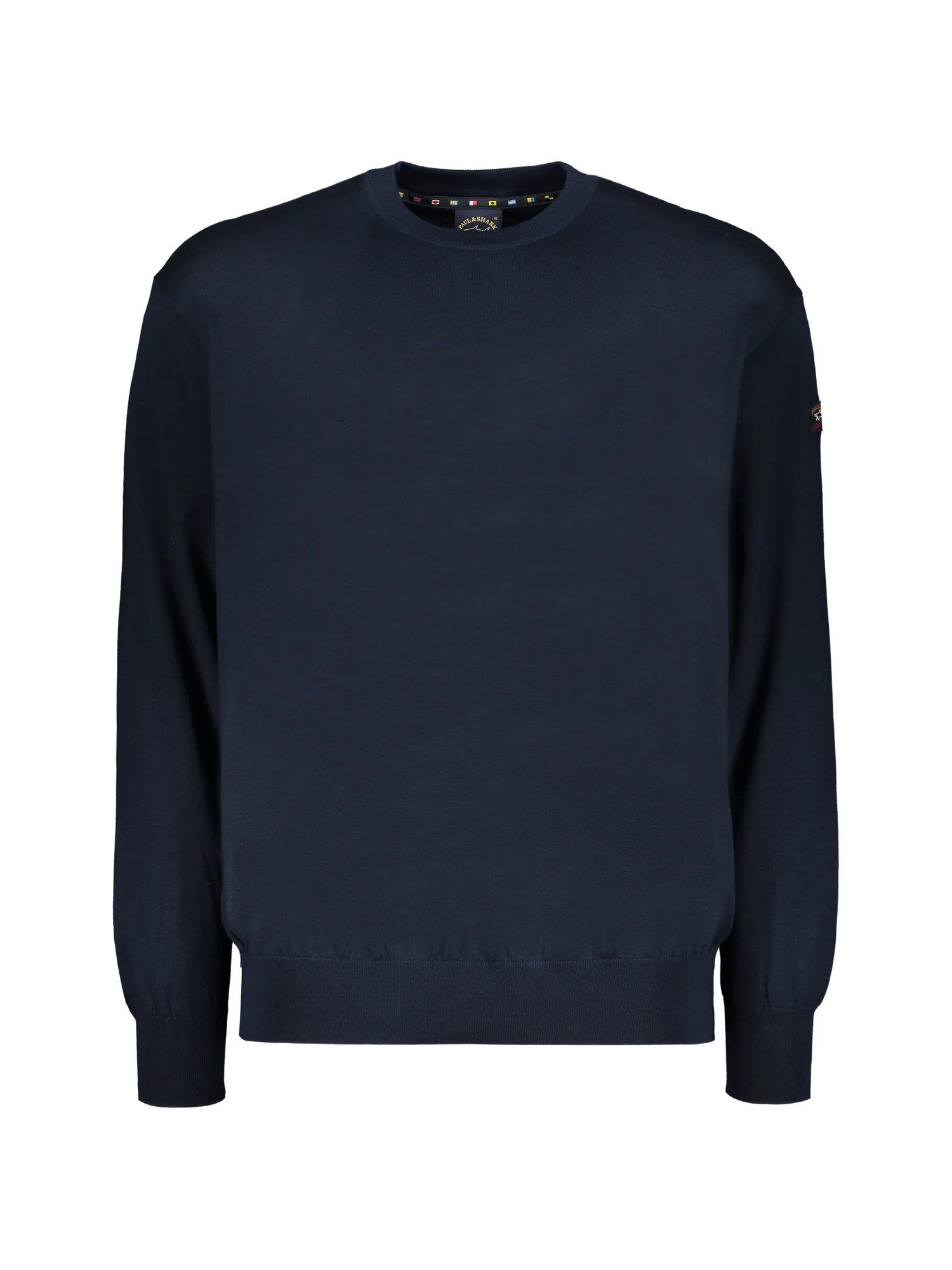 Свитер Long-sleeve round-neck sweater