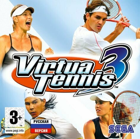 Игра для ПК Virtua Tennis 3 (русская версия, Софтклаб)