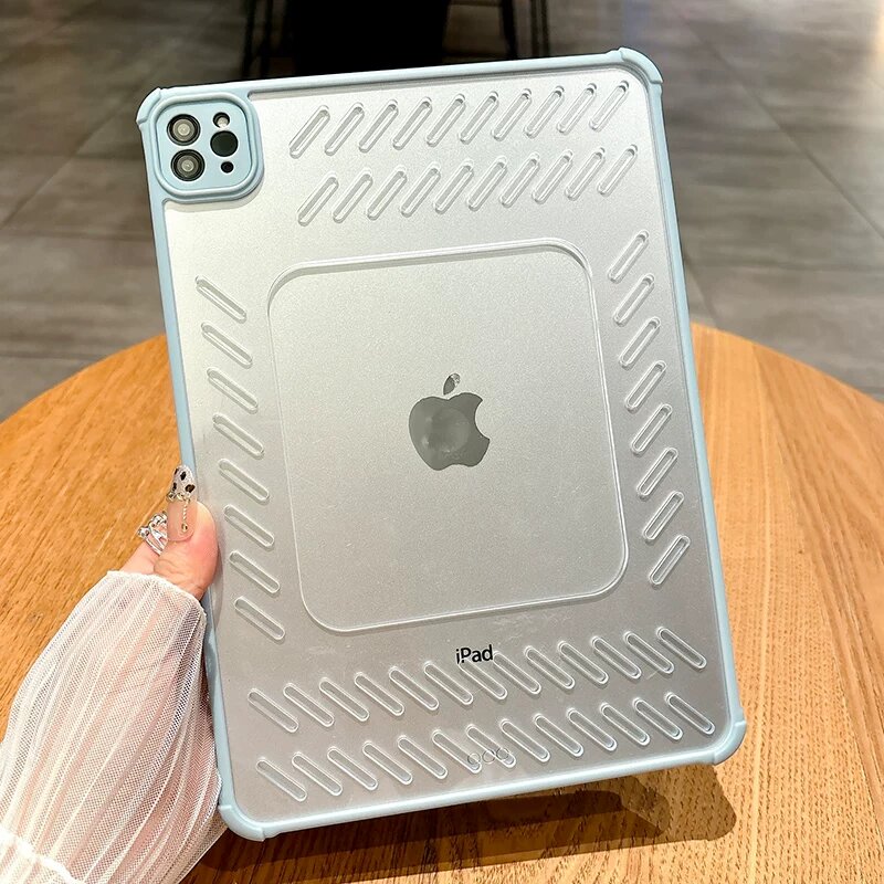 Подходит для нового iPad11 2025 года, защитный чехол air6 с перфорацией для отвода тепла, акриловый, Apple pro 11inch,