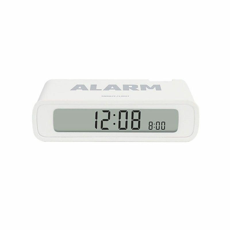 Часы-будильник BALDR B0346S WHITE