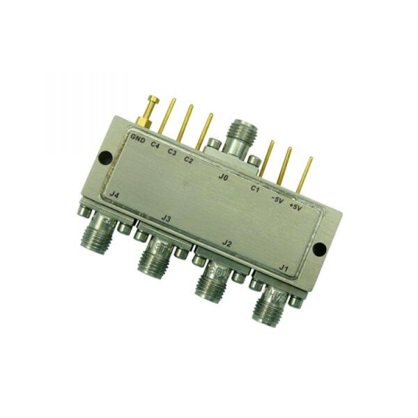1-8 GHz Absorptive SP4T PIN Switch
