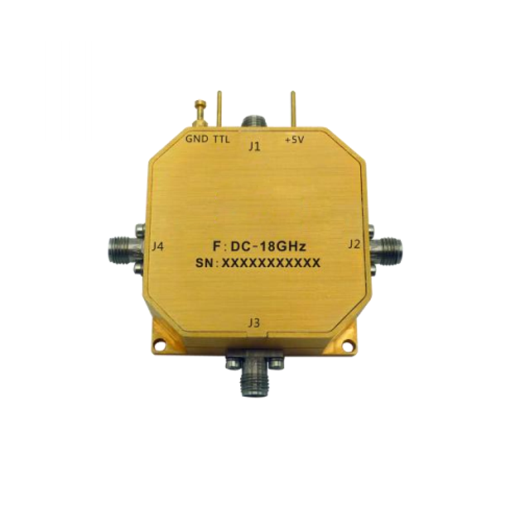 Wideband Coaxial DPDT Switch DC - 18GHz . ODS0400001800A