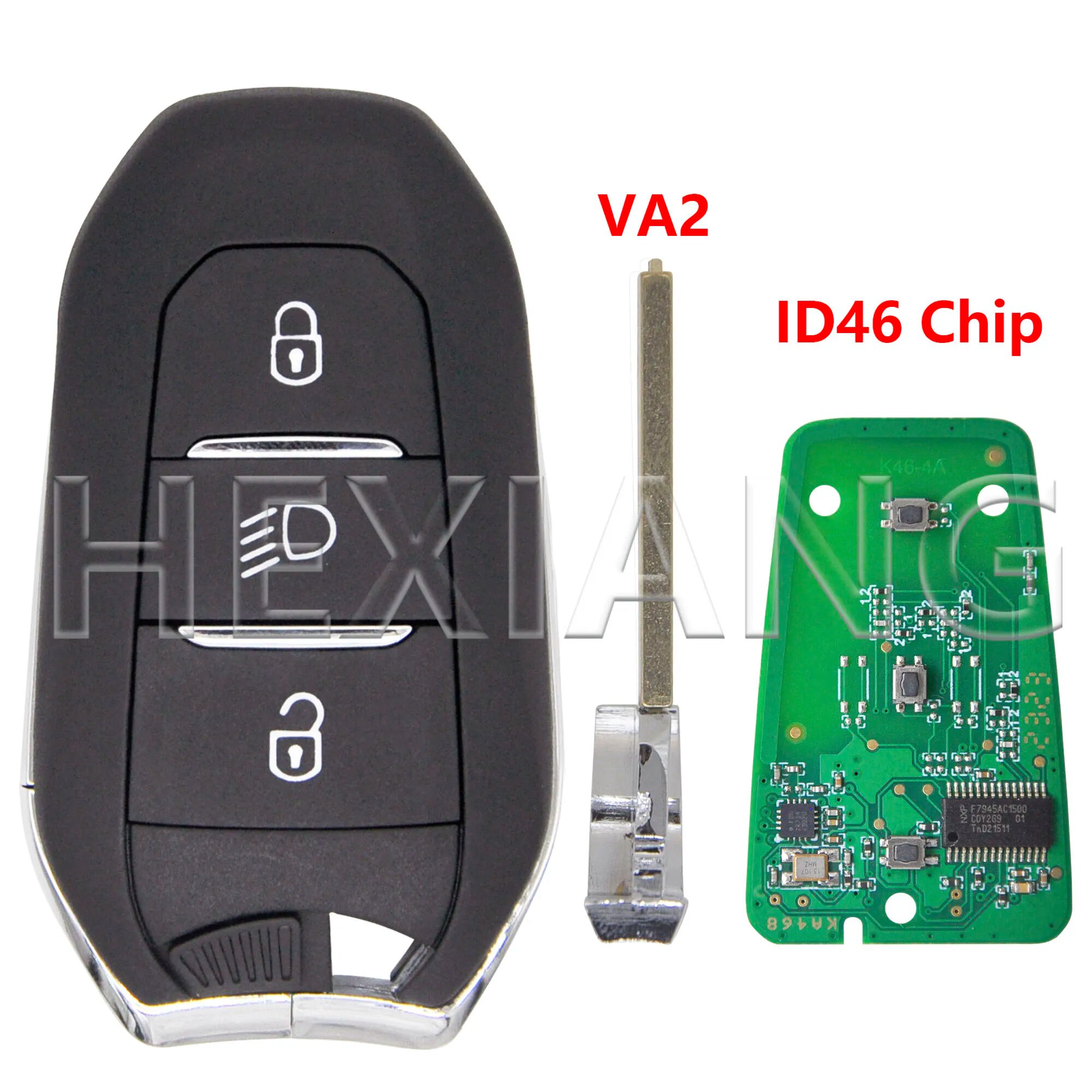 Ключ HE ID46 433 МГц LAMP VA2 No Brand
