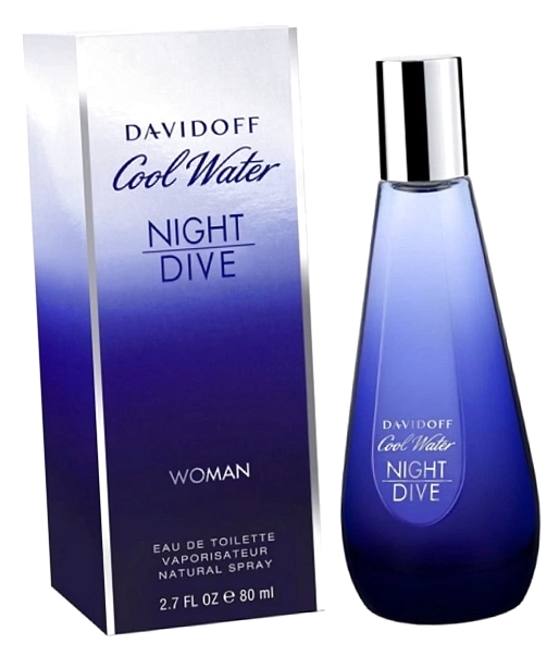 Туалетная вода Давыдов Кул Вотер Найт Дайв Вумен 80 мл для женщин - Cool Water Night Dive Woman
