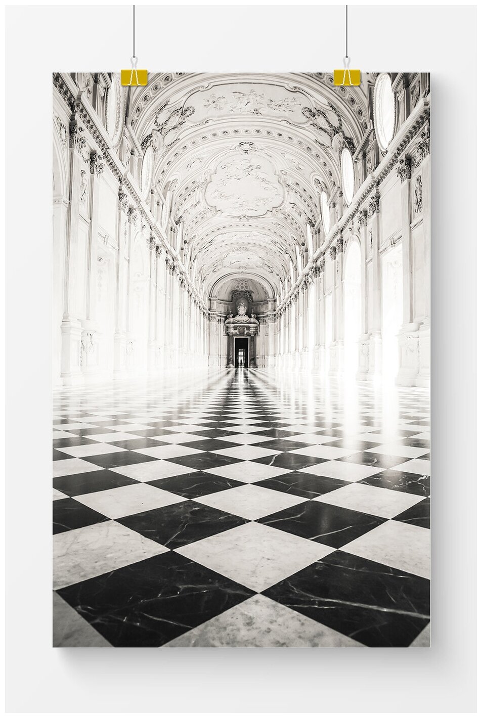 Постер для интерьера Postermarkt Симметрия в архитектуре, 50х70 см