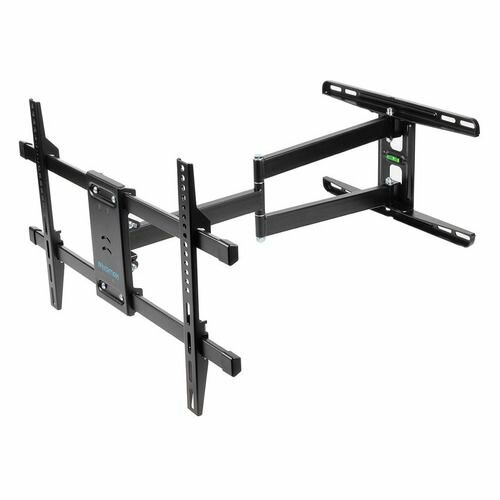 Кронштейн для телевизора Kromax DIX-20, 22-65", настенный, поворотно-выдвижной и наклонный, черный [20261]