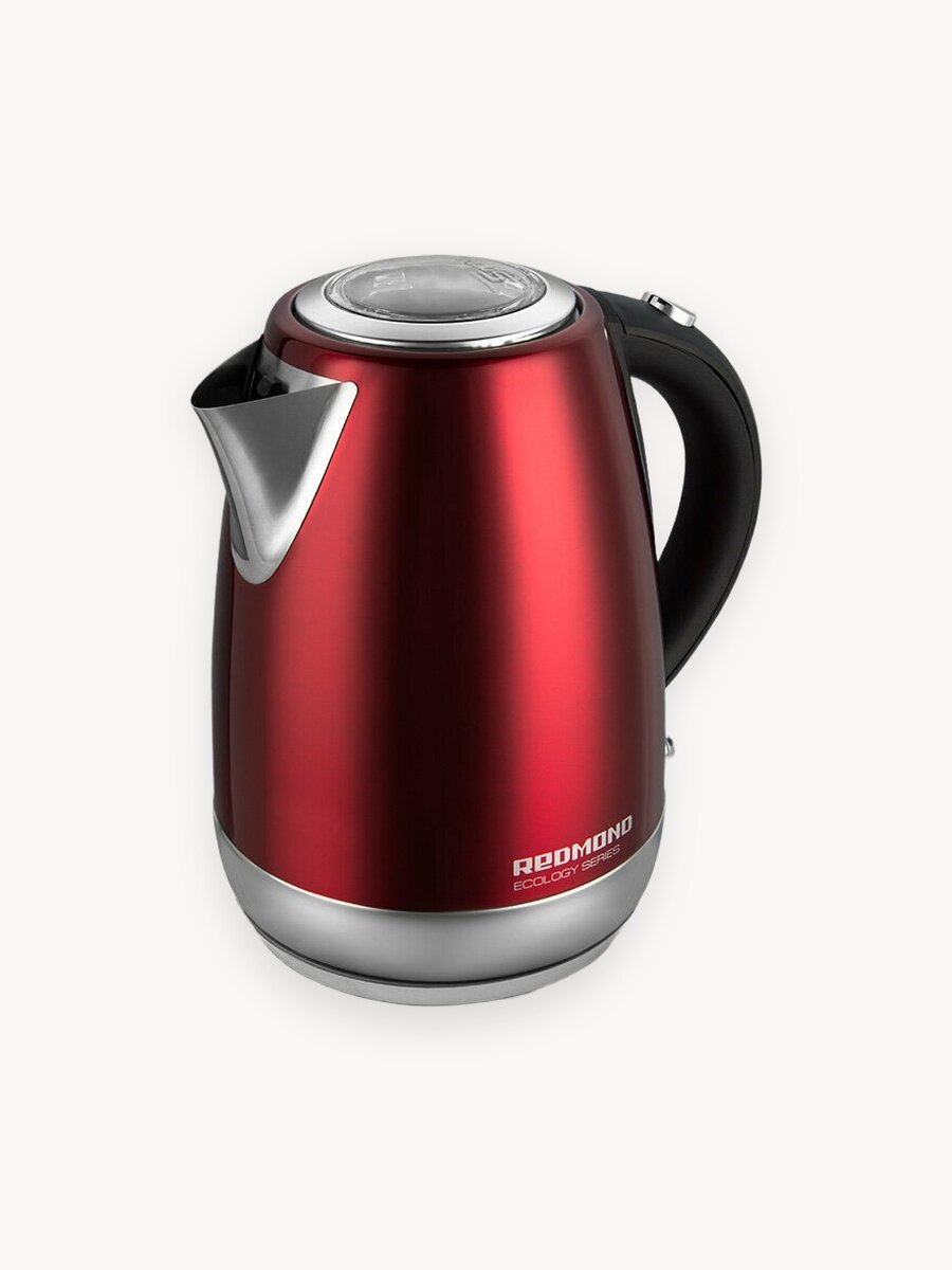 Электрический чайник редмонд RK-M1791, стальной корпус, съемный фильтр, автоотключение, вращение на 360°, 1,7 л, 2100 Вт